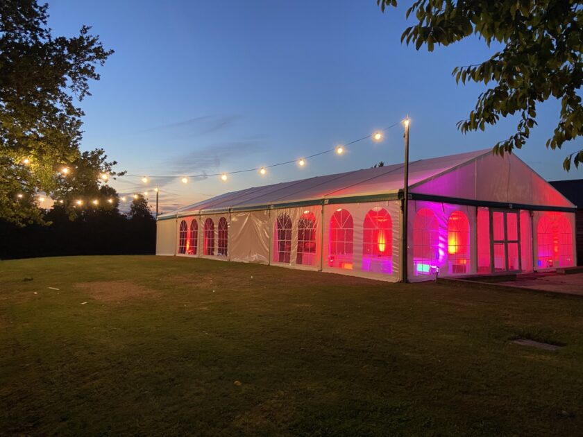 Party Marquees • Marquee Hire • Kingsmead Marquees
